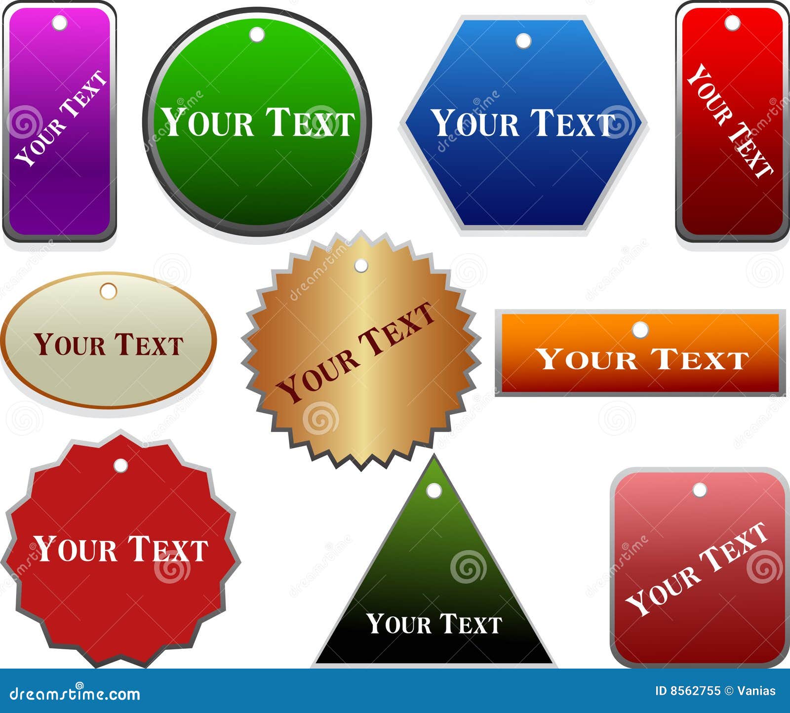 Collection of Design Elements Stock Vector - Illustration of pattern ...