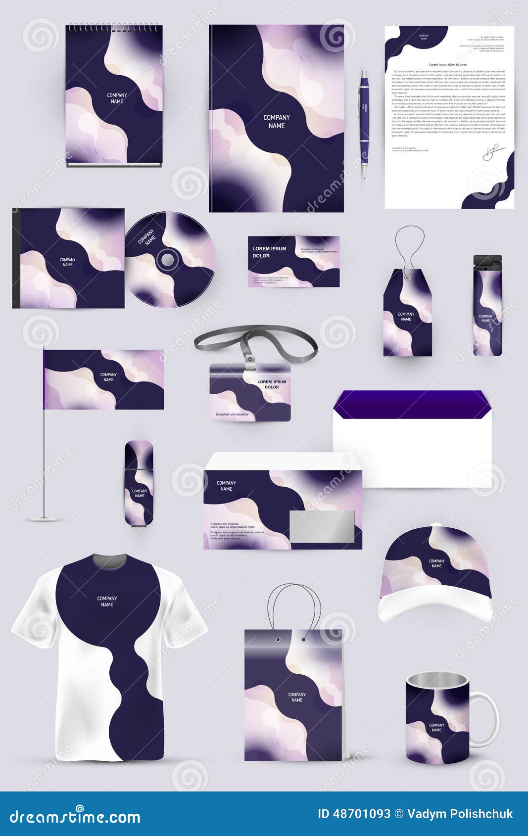 Collection of Design Elements for Corporate Identity Business ...