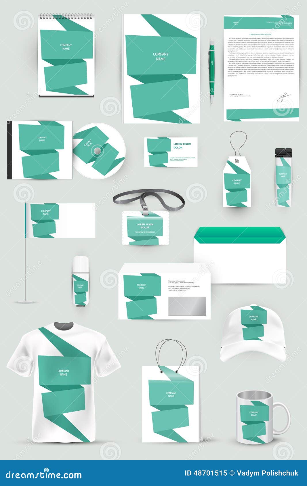 Collection of Design Elements for Corporate Identity Business ...