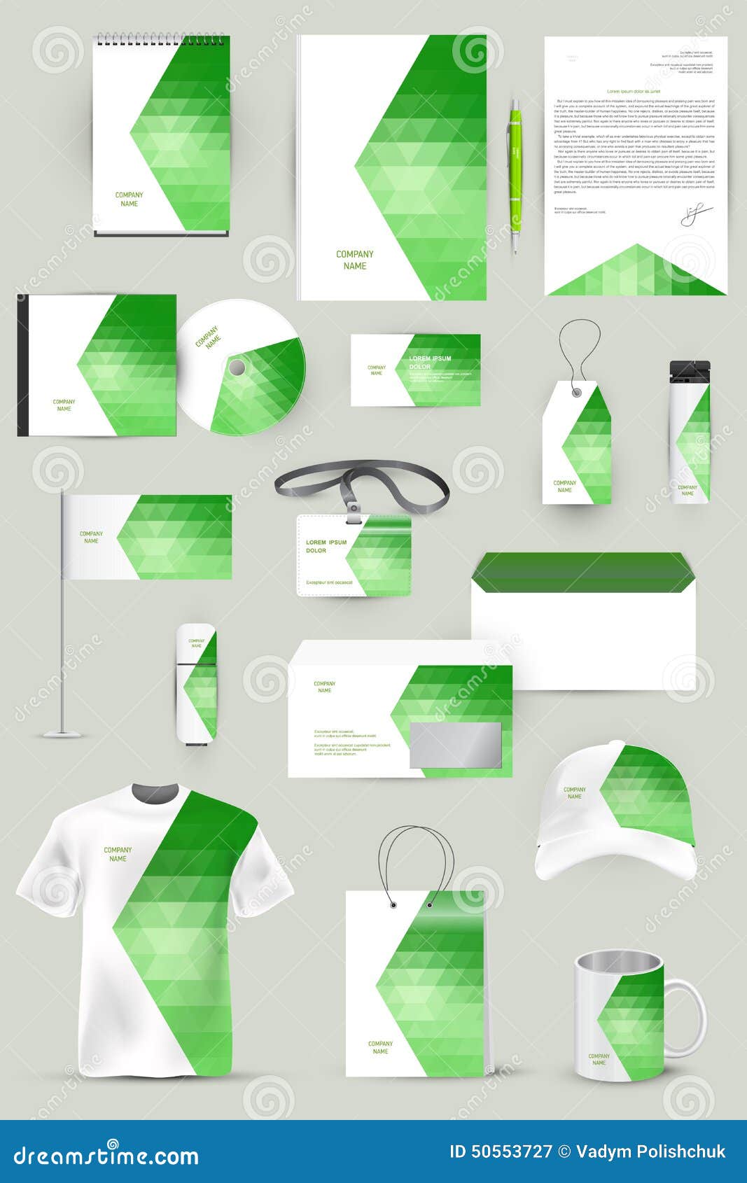 Collection of Design Elements for Corporate Identity Business ...