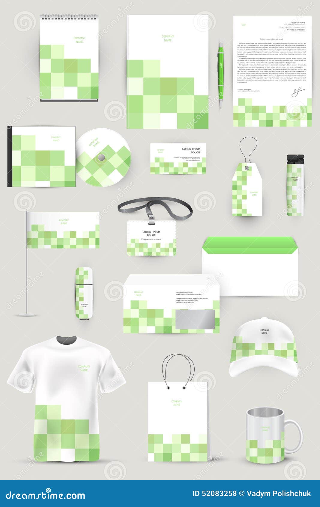 Collection of Design Elements for Corporate Identity Business ...