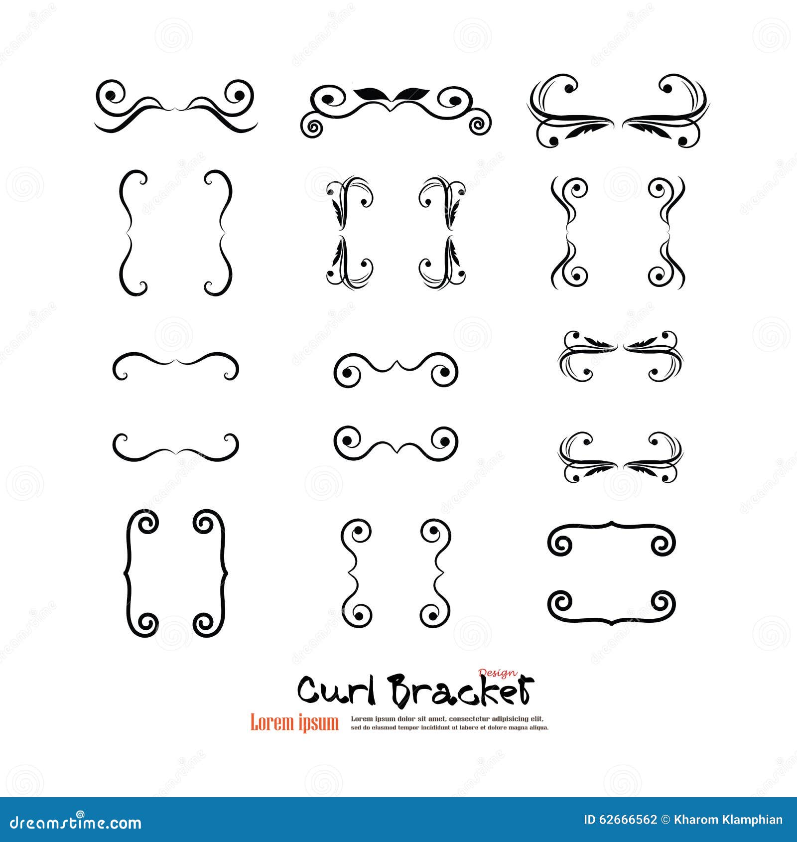 Decorative Bracket Clipart