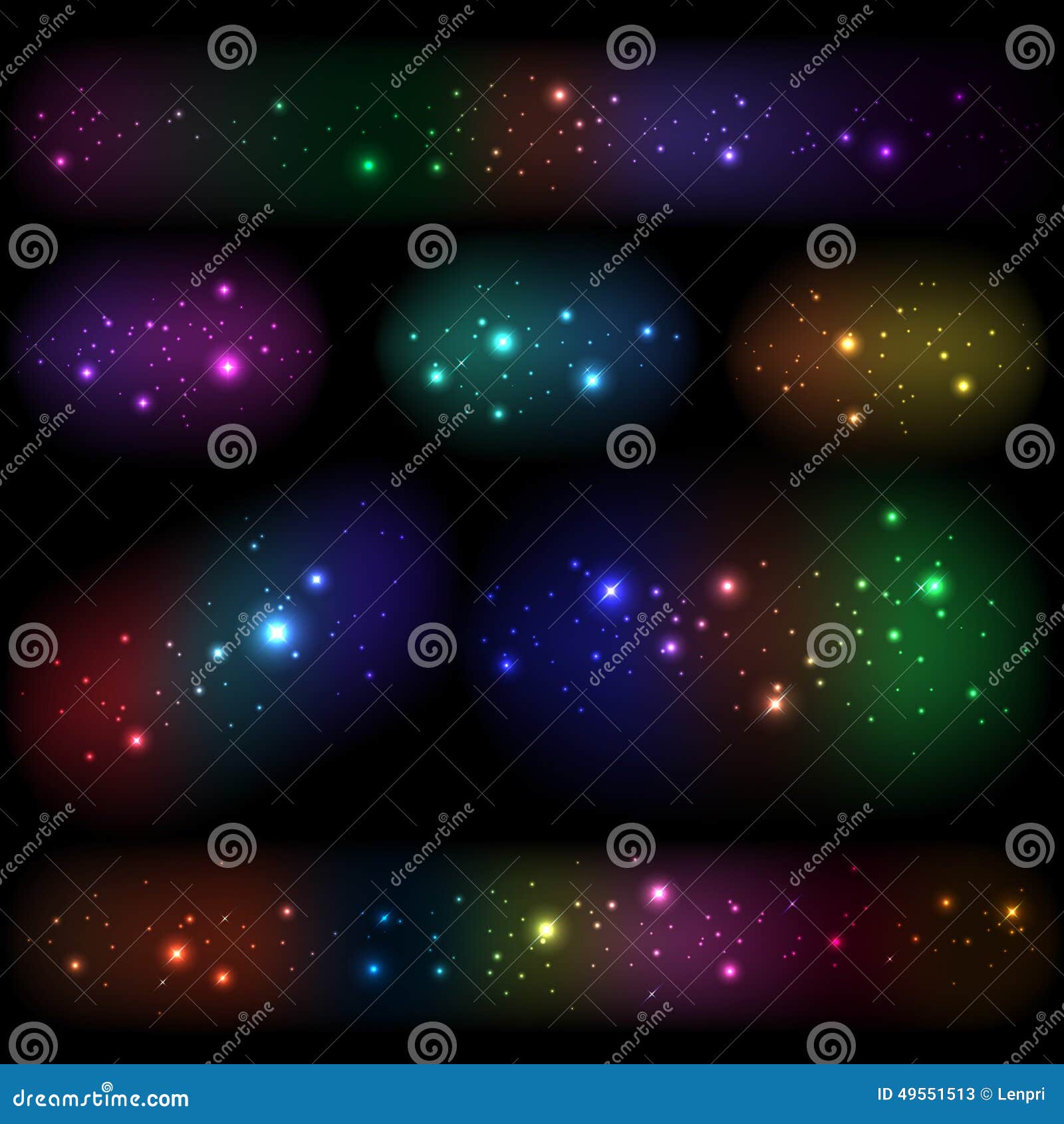 Collection of Design Elements Stock Vector - Illustration of star ...