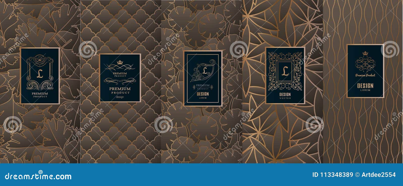 Collection Of Design Elements,labels,icon,frames, For Packaging,design ...