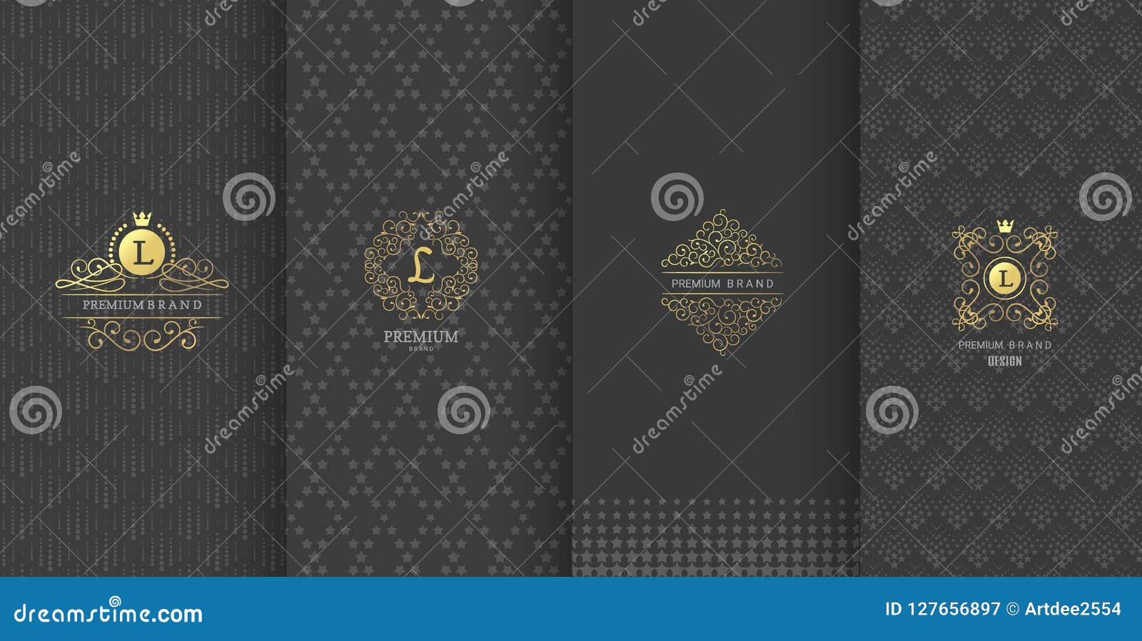 Collection of Design Elements,labels,icon,frames, for Packaging,design ...