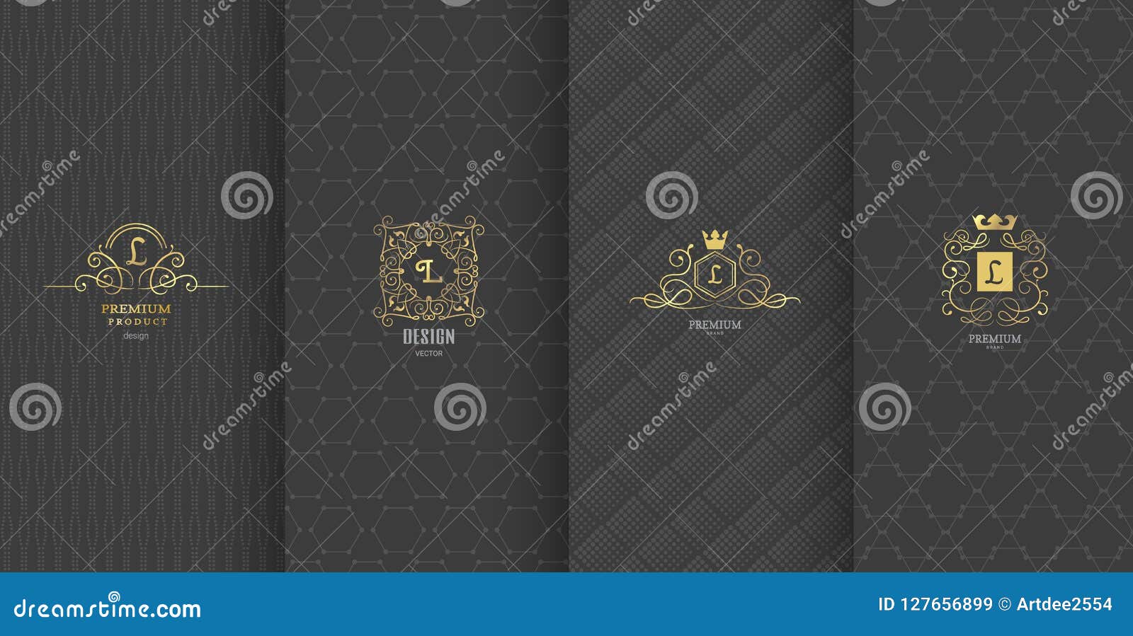 Collection Of Design Elements,labels,icon,frames, For Packaging,design ...