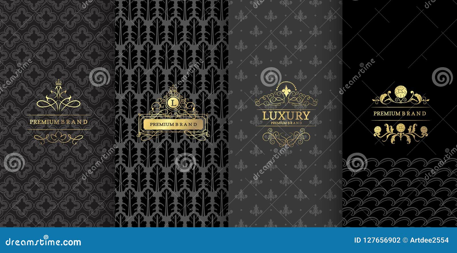 Collection of Design Elements,labels,icon,frames, for Packaging,design ...