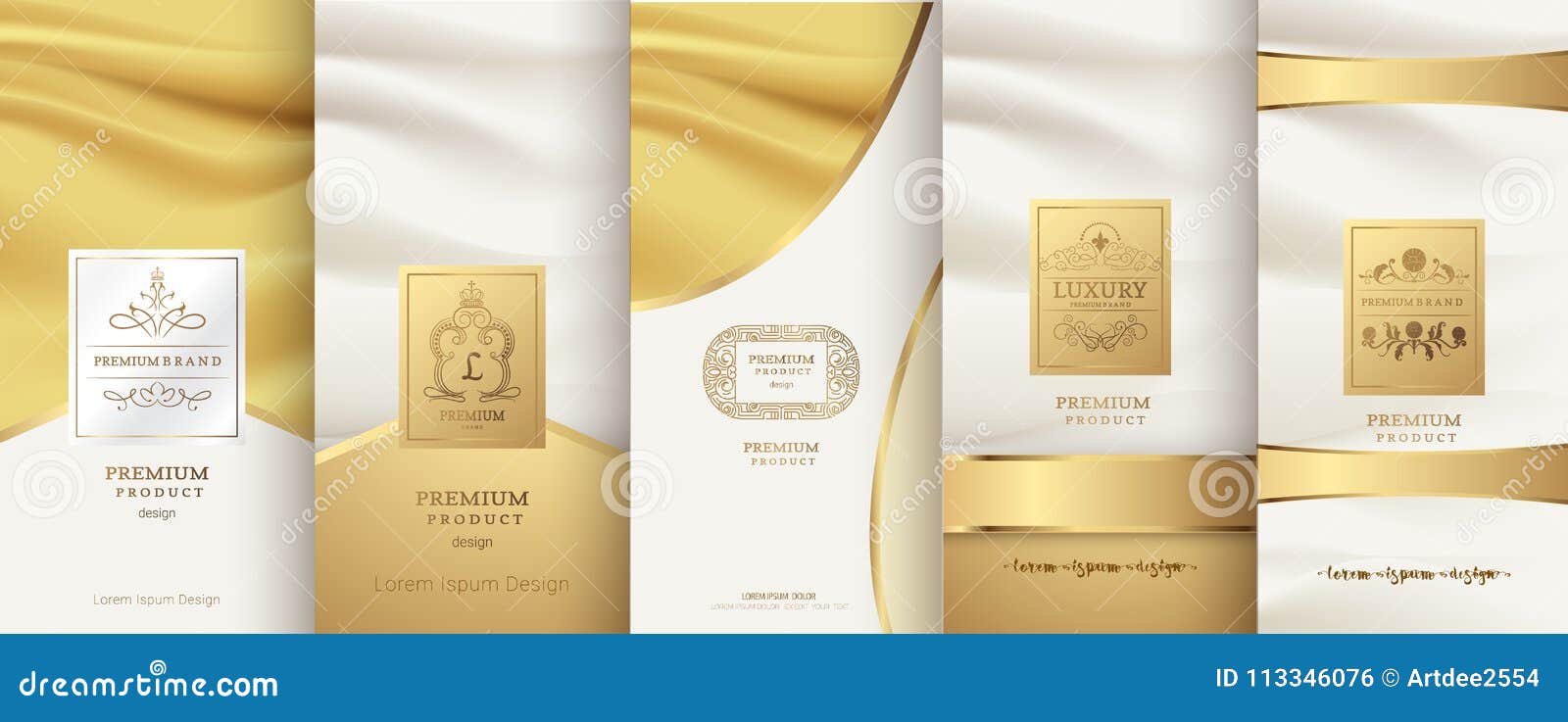 Collection of Design Elements,labels,icon,frames, for Packaging Stock ...