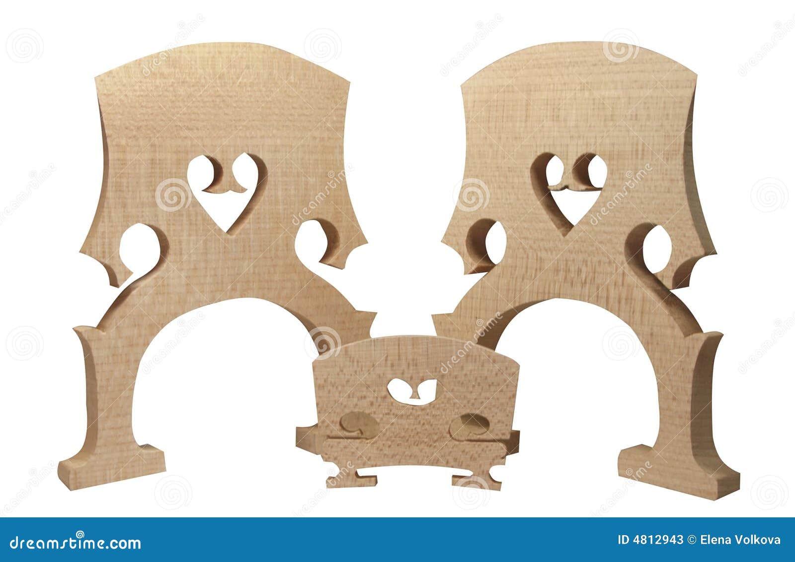 Collection-detail Of A Violin, Support For Strings Picture. Image: 4812943