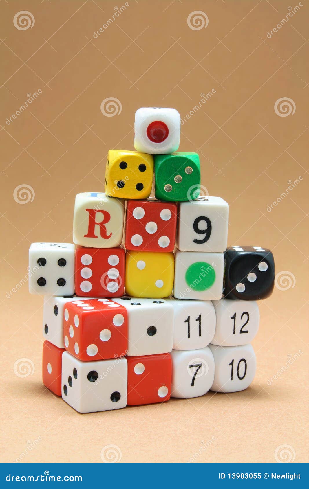 Collection of Dice stock image. Image of variety, luck - 13903055