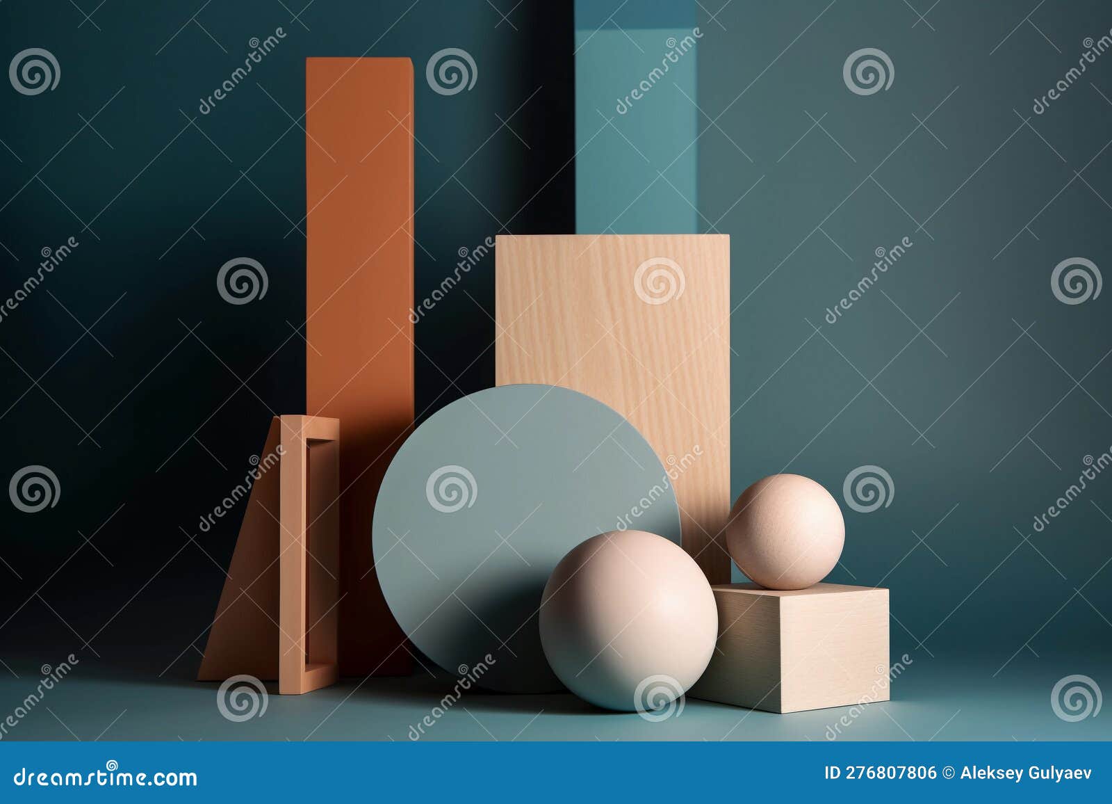 A Collection of Different Colored Objects Including a Circle, a Circle ...