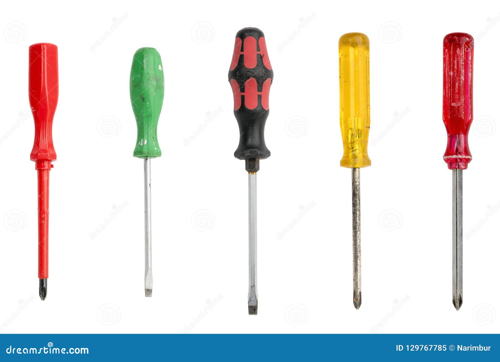 Collection of Different Drivers Stock Image - Image of handle ...