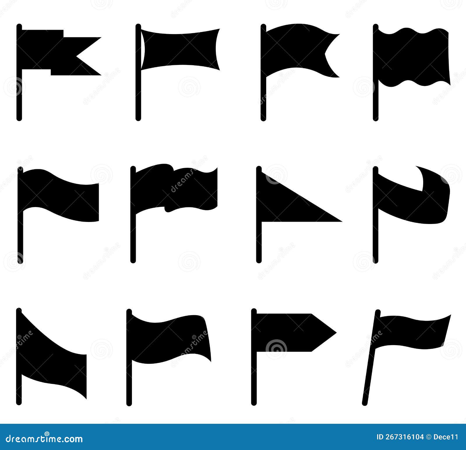 Six Different Flags Of Kalmykia Royalty-Free Stock Image ...