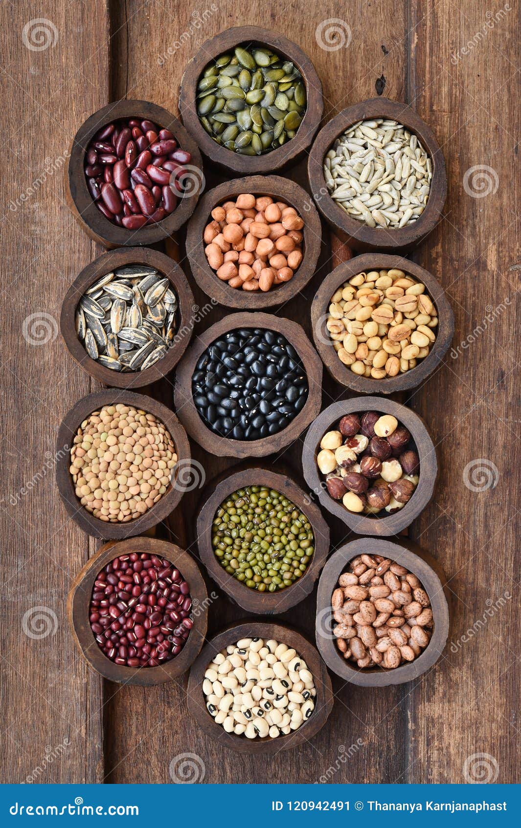 Collection of Different Legumes Stock Image - Image of healthy, beans ...