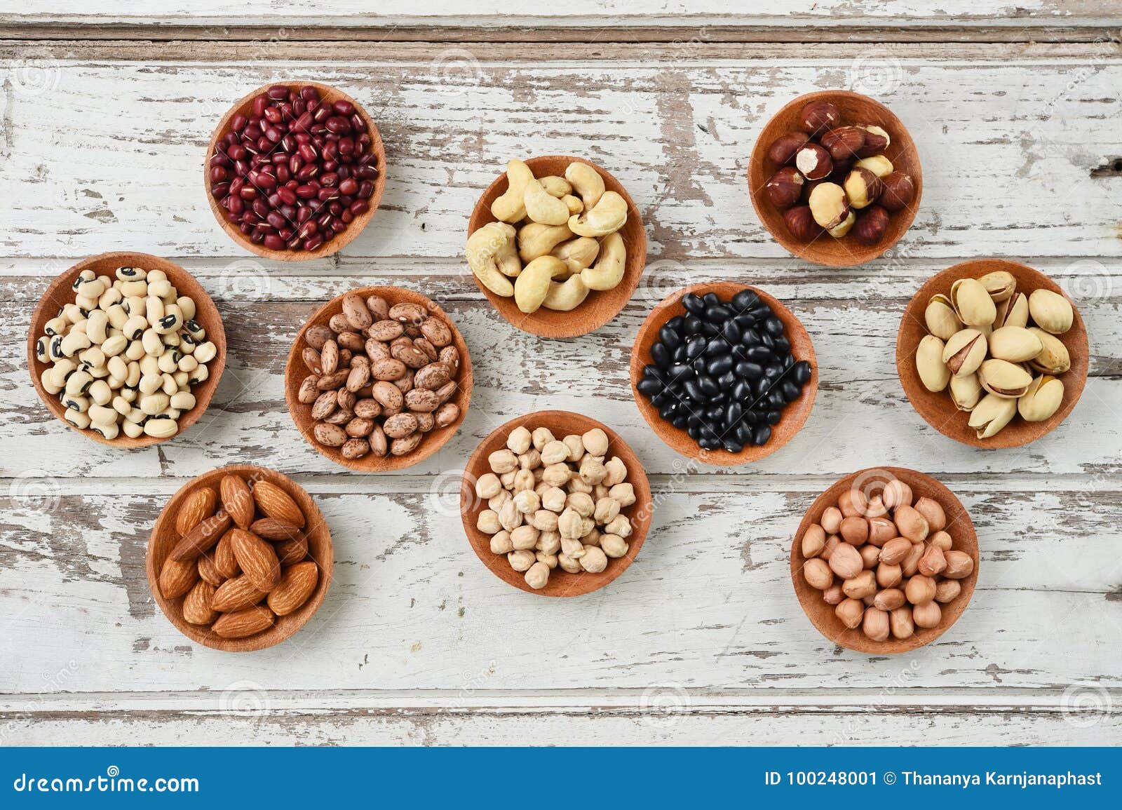 Collection of Different Legumes Stock Image - Image of green, healthy ...