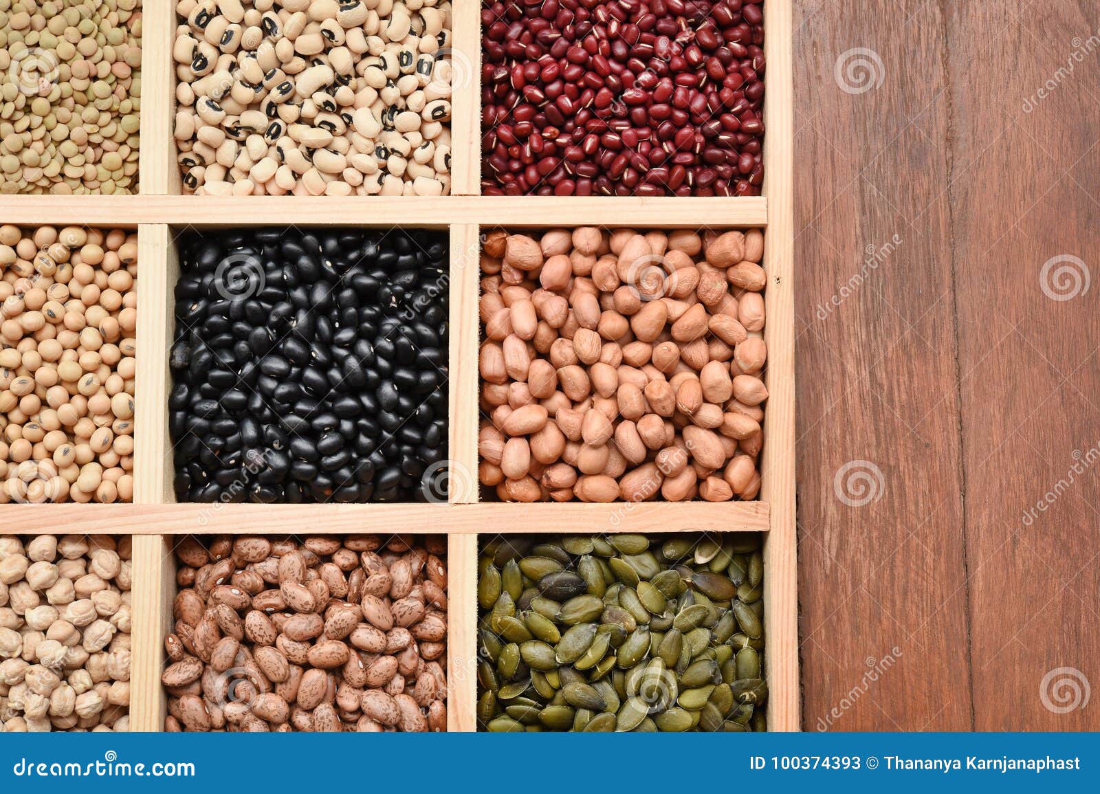 Collection of Different Legumes Stock Image - Image of laird ...