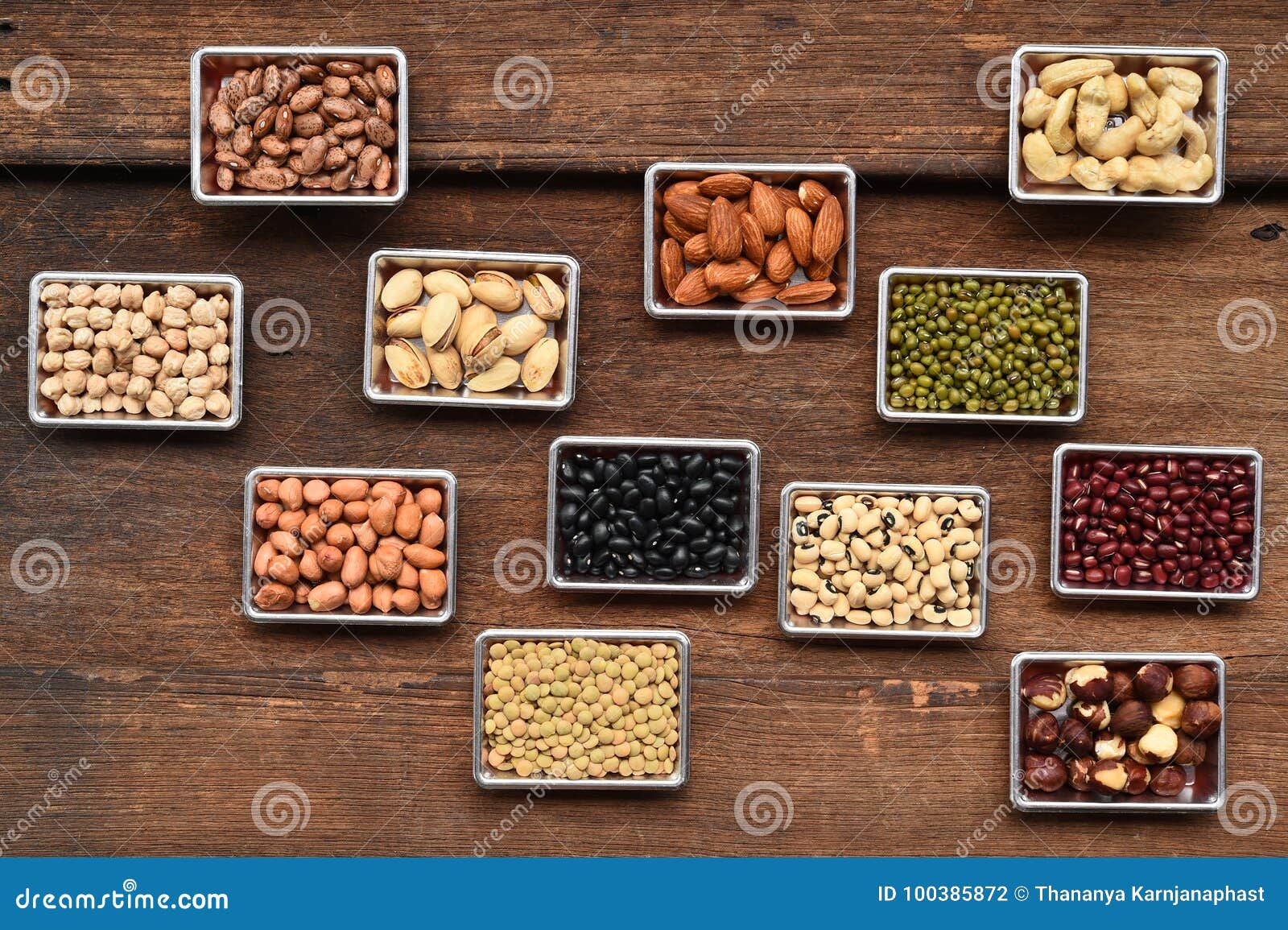 Collection of Different Legumes Stock Photo - Image of ingredients ...
