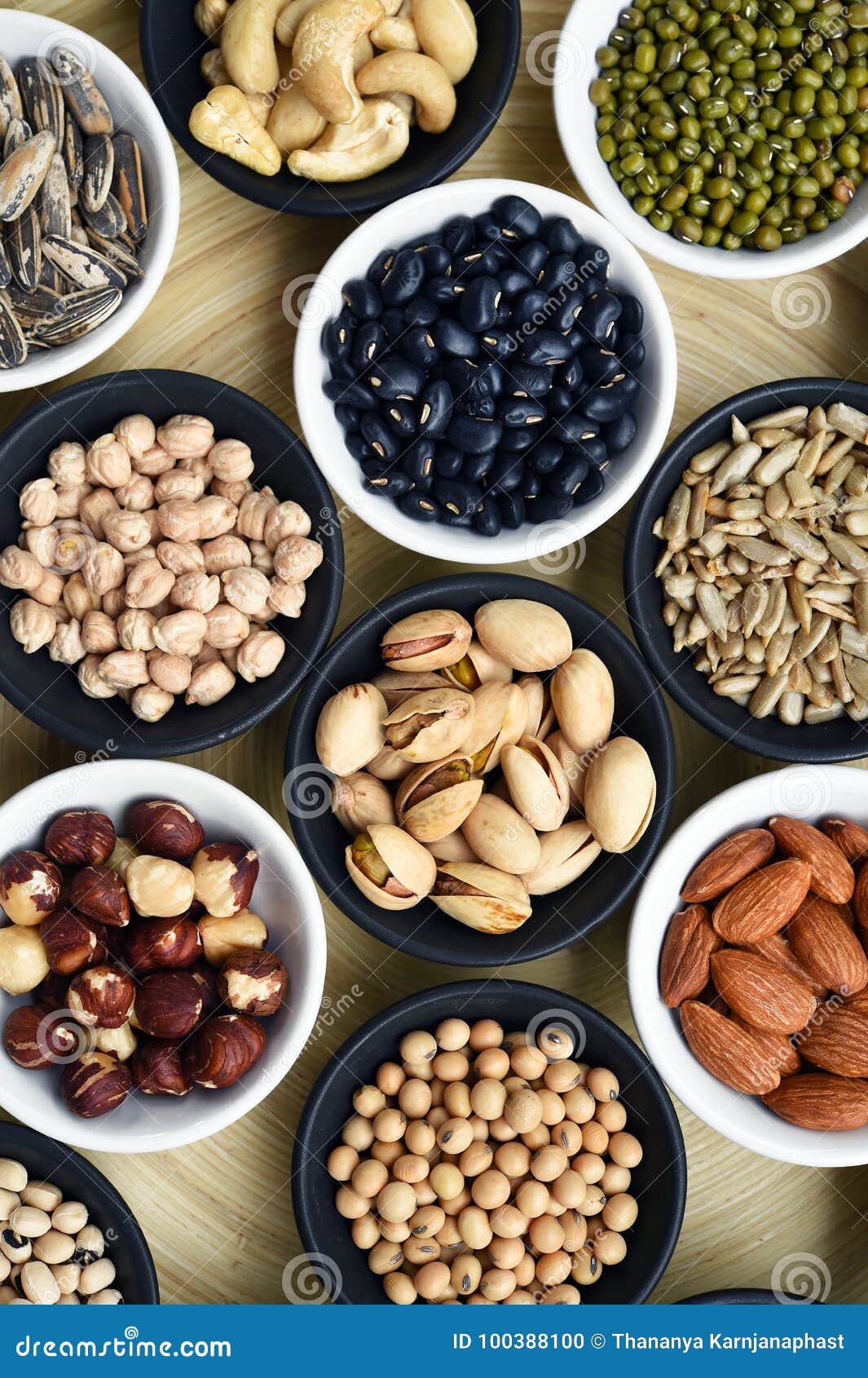 Collection of Different Legumes Stock Photo - Image of peas, food ...