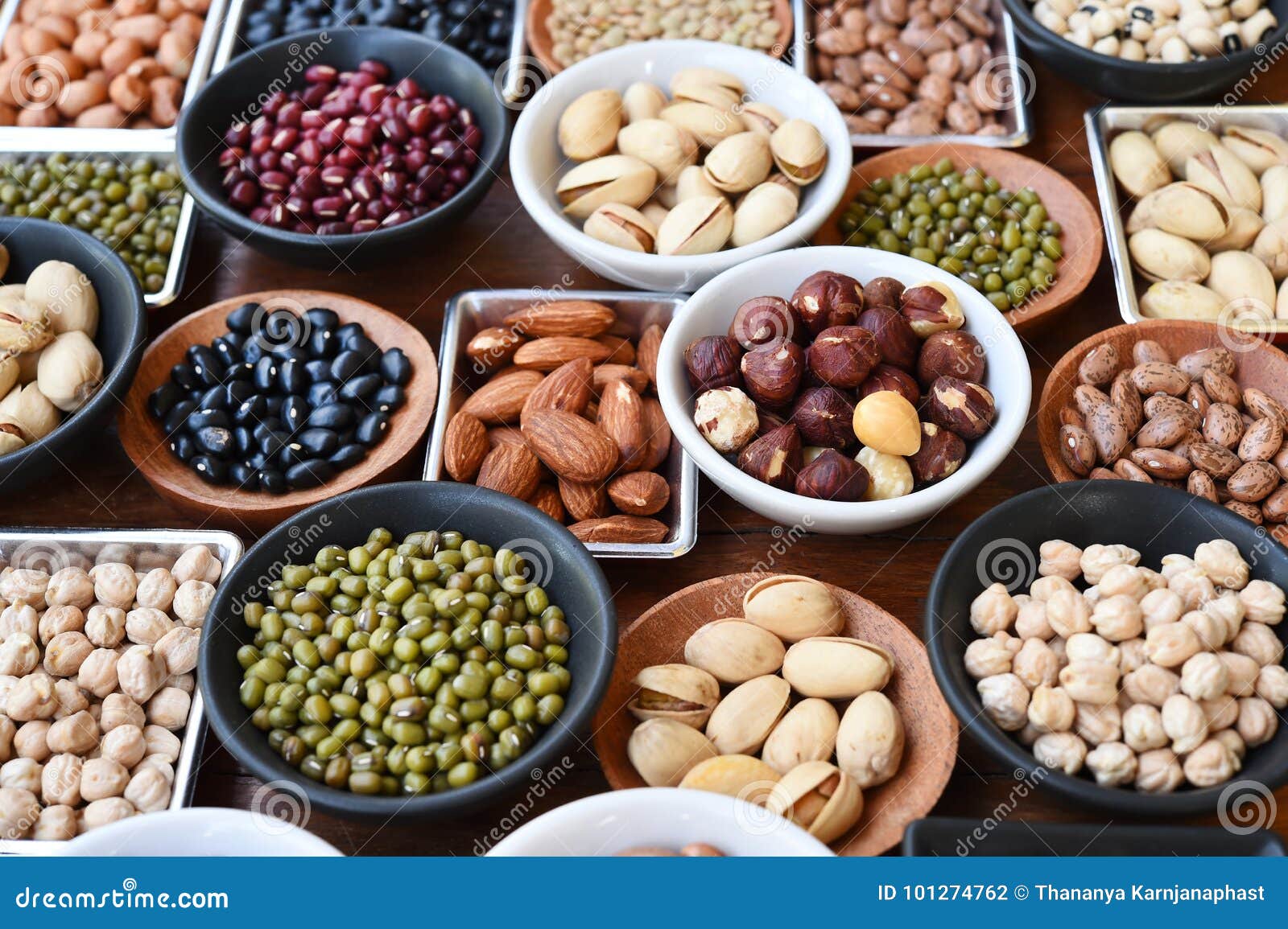 Collection of Different Legumes Stock Photo - Image of collection ...