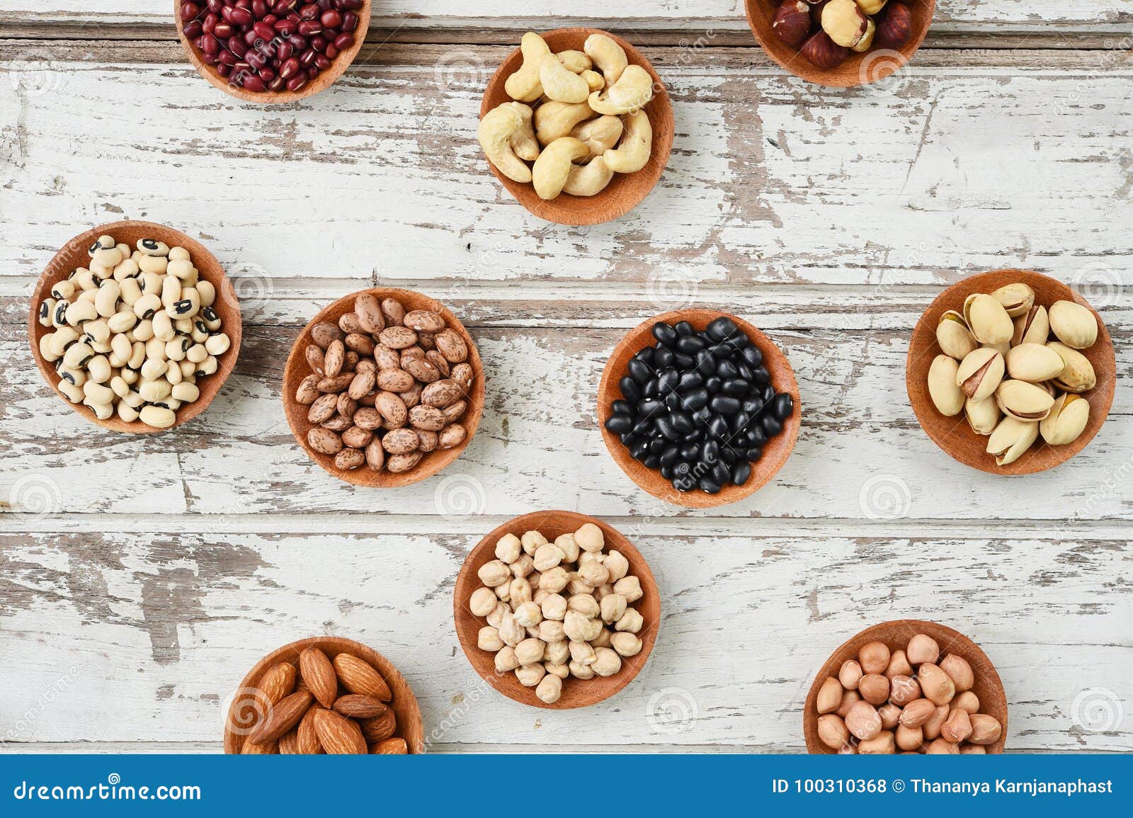 Collection of Different Legumes Stock Photo - Image of food, group ...