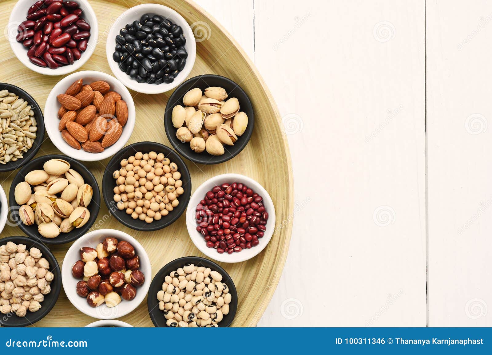 Collection of Different Legumes Stock Photo - Image of group, beans ...