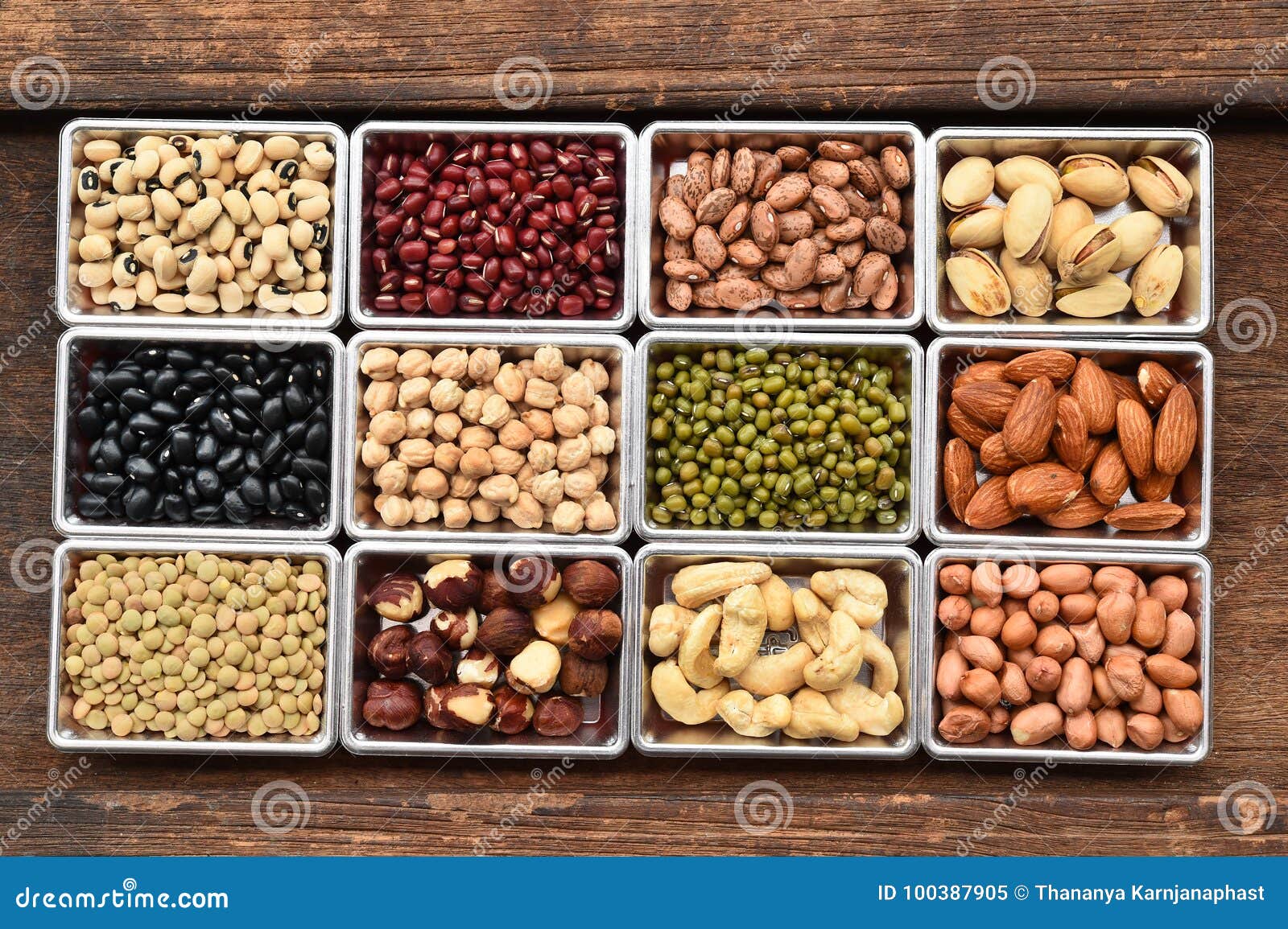 Collection of Different Legumes Stock Image - Image of agriculture ...