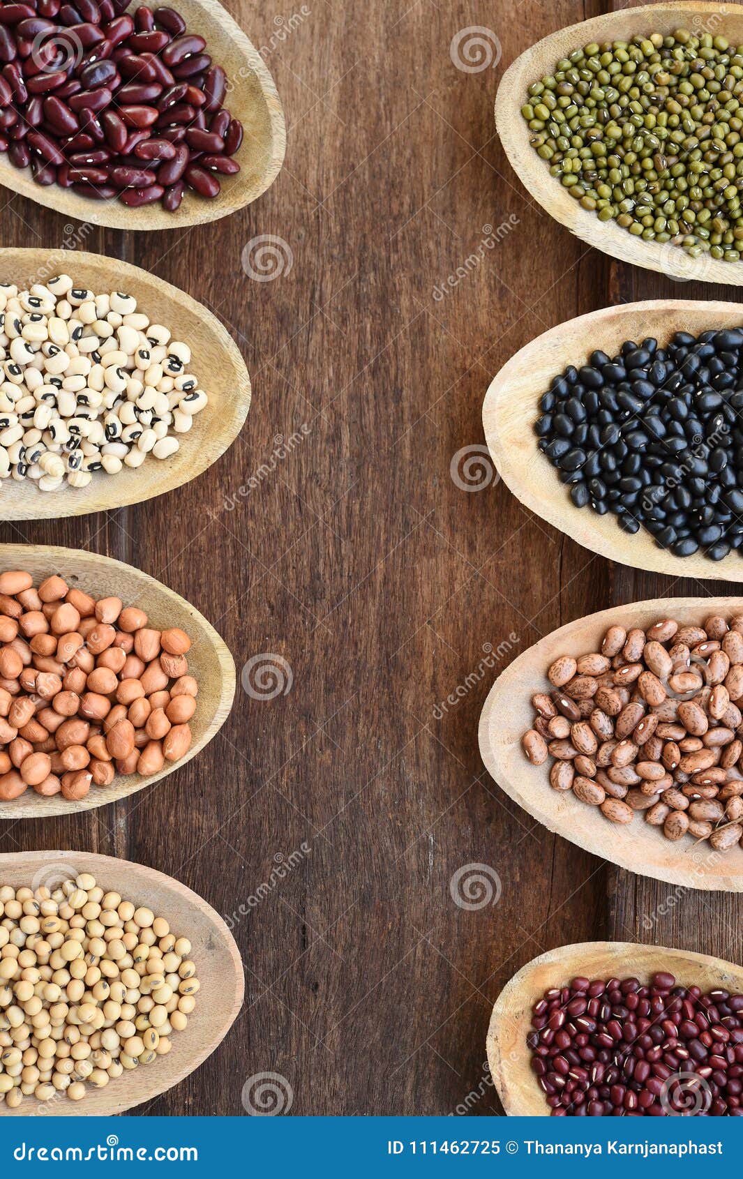 Collection of Different Legumes Stock Image - Image of assortment ...