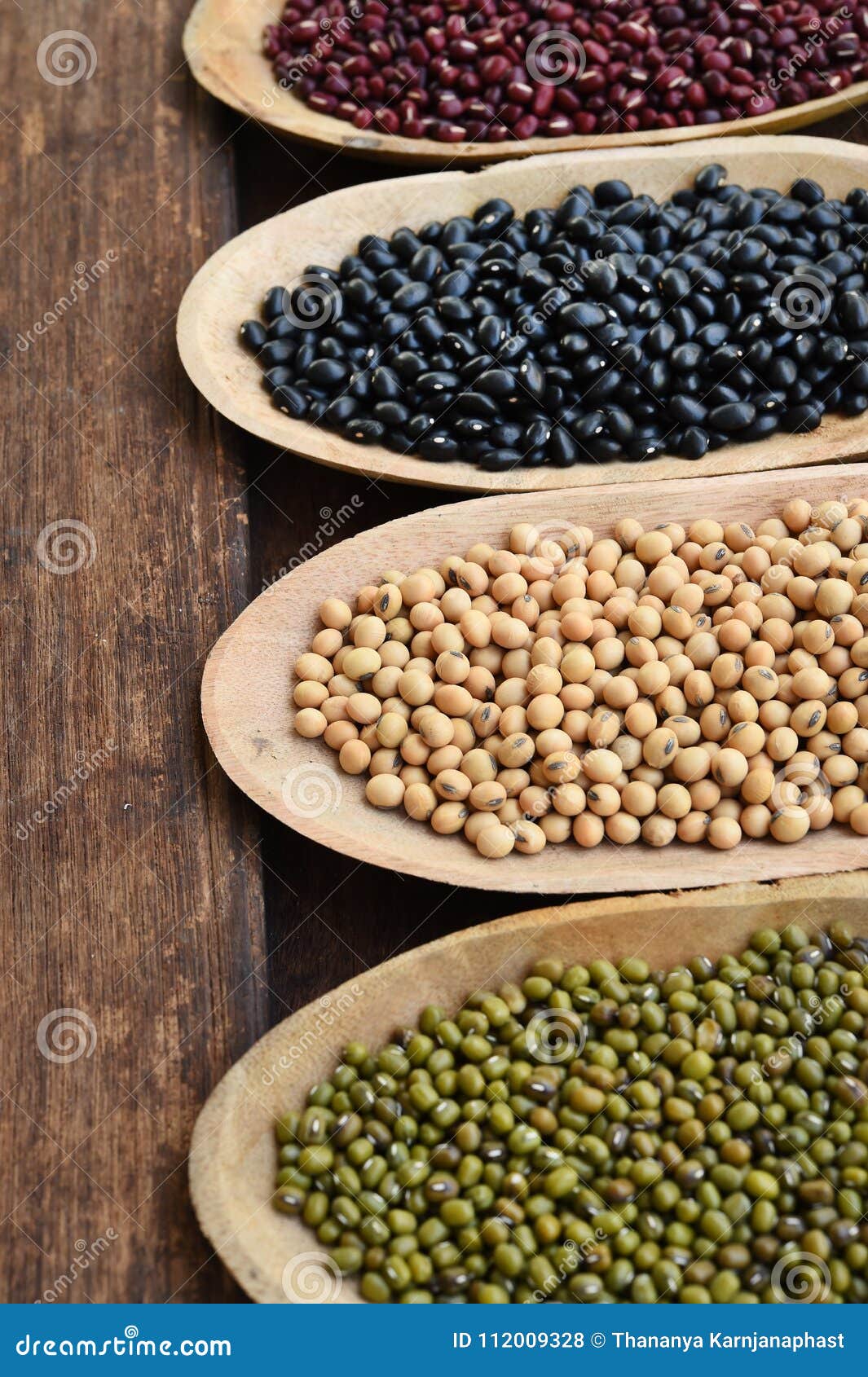 Collection of Different Legumes Stock Photo - Image of organic, diet ...