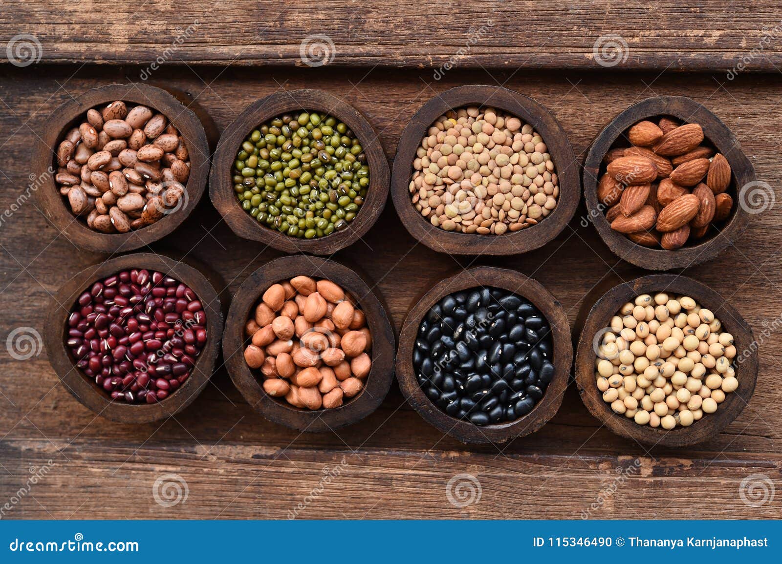 Collection of Different Legumes Stock Photo - Image of agriculture ...