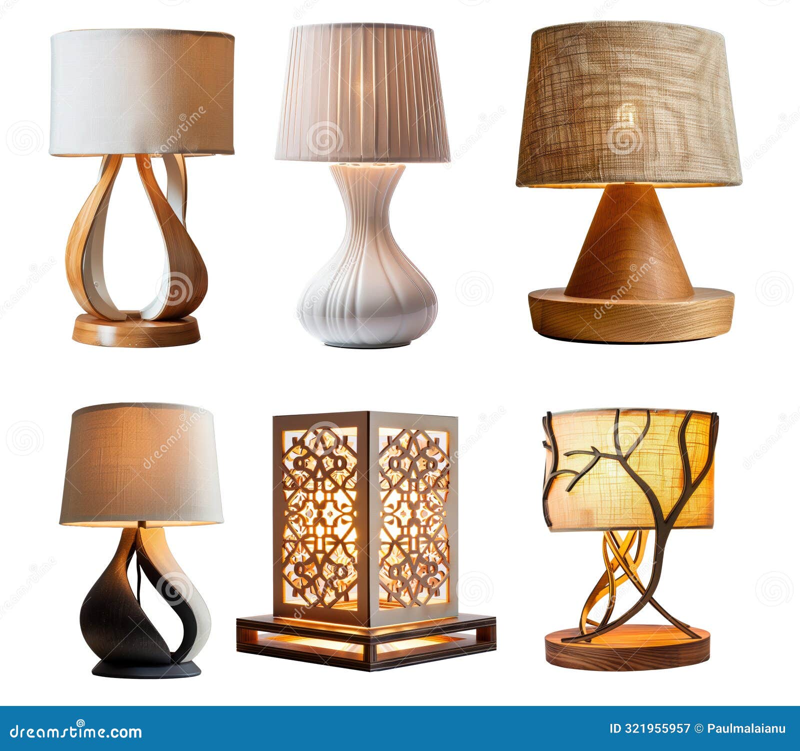 Collection of Different Styles of Retro Vantage and Modern Bedside ...