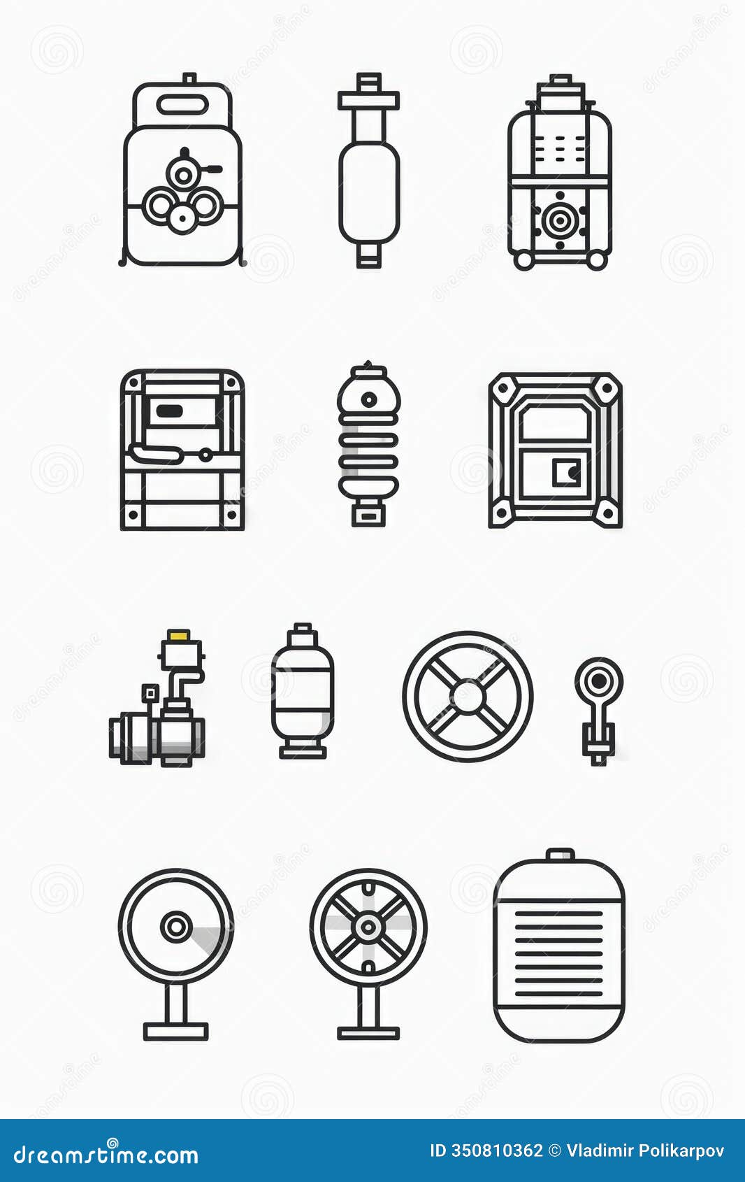 A Collection of Different Types of Equipment. Ideal for Industrial ...