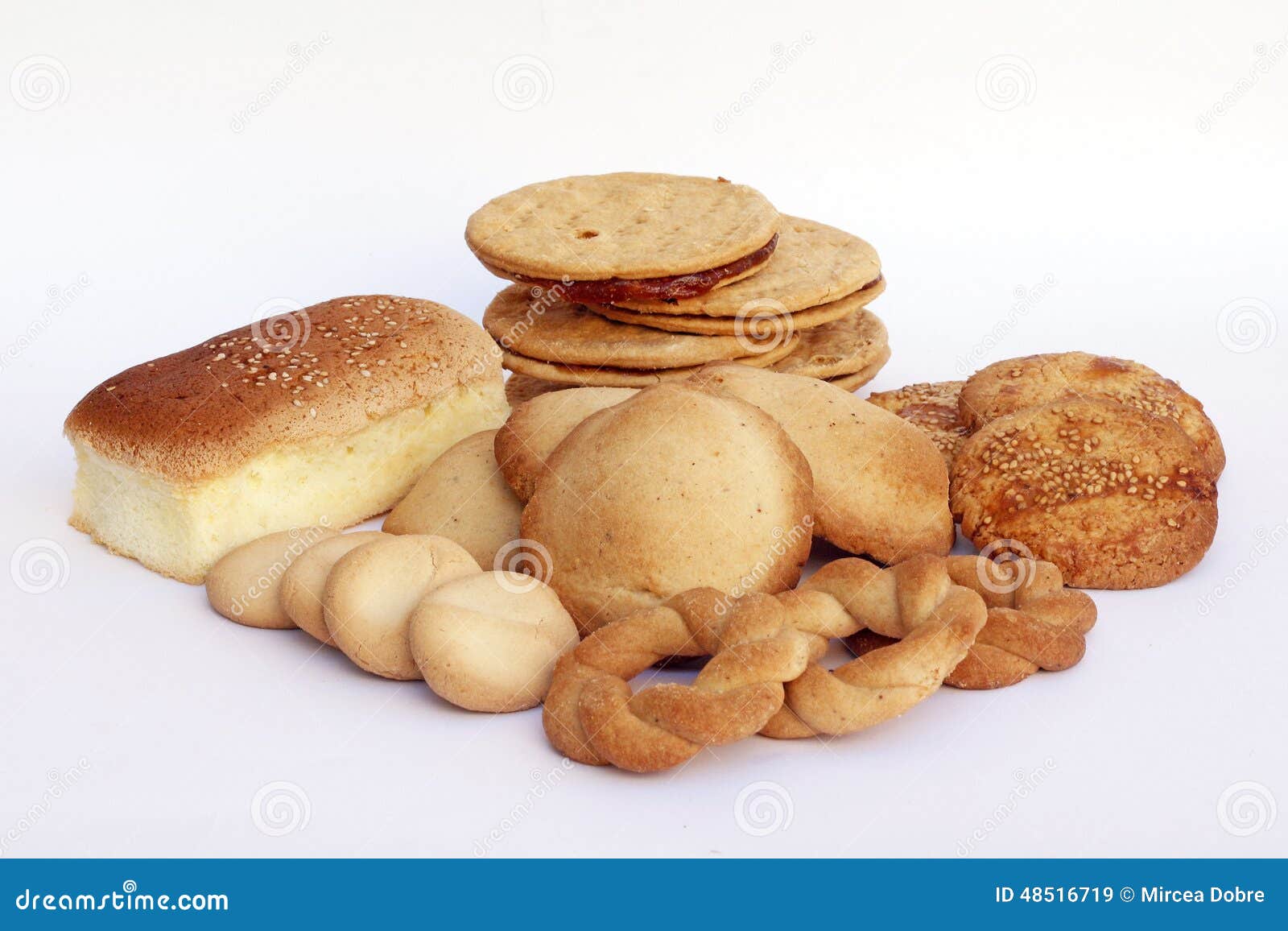 Collection of Different Types of Homemade Bread from Peru Stock Image ...