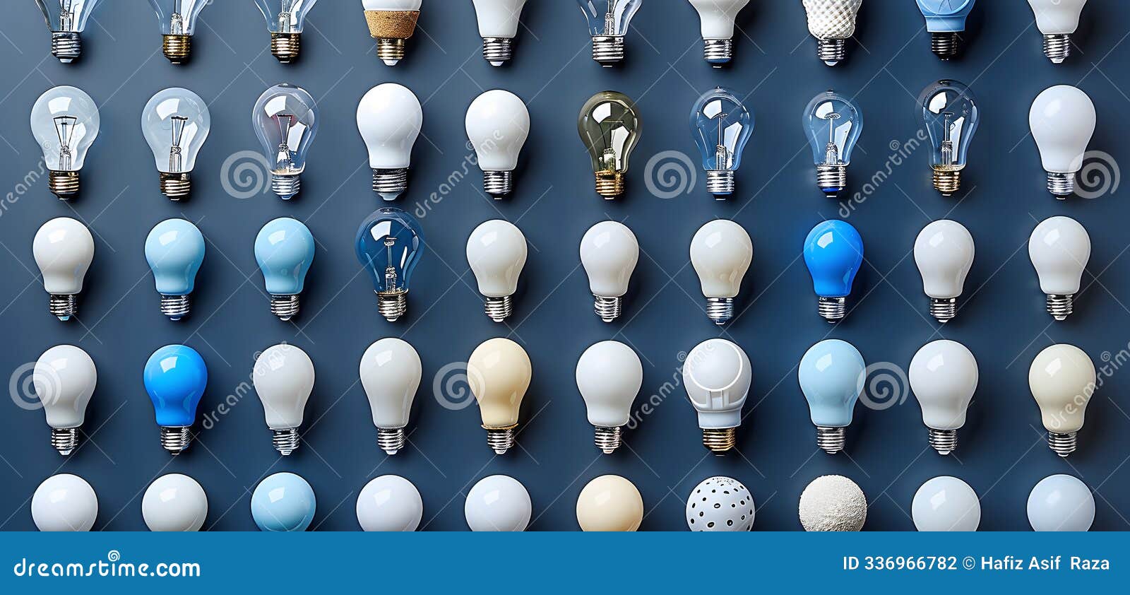 A Collection of Different Types of Light Bulbs High Quality Photo Stock ...