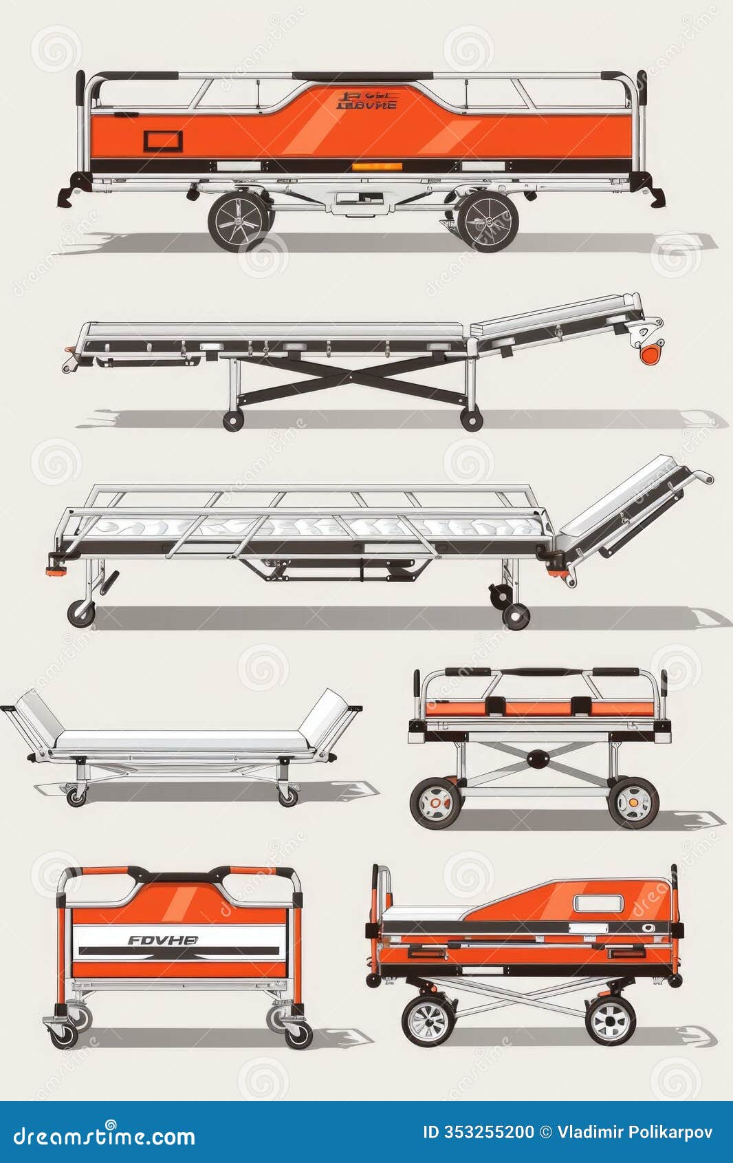 Collection of Different Types of Transport Vehicles. Suitable for ...