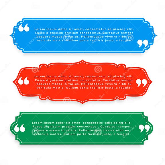 Collection of Double Inverted Comma Mark Background Design Stock ...