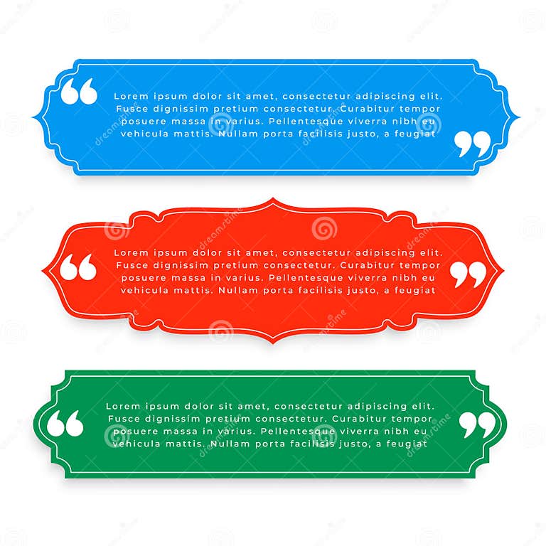 Collection of Double Inverted Comma Mark Background Design Stock ...