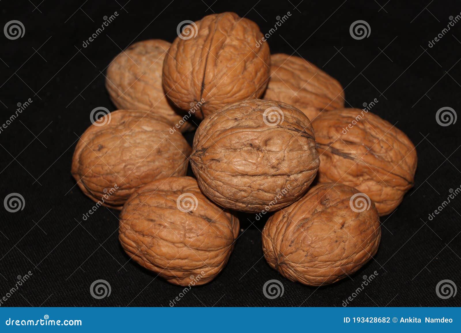 Fruit Of The Walnut, With A Walnut Inside, Still Green In A Walnut Tree ...