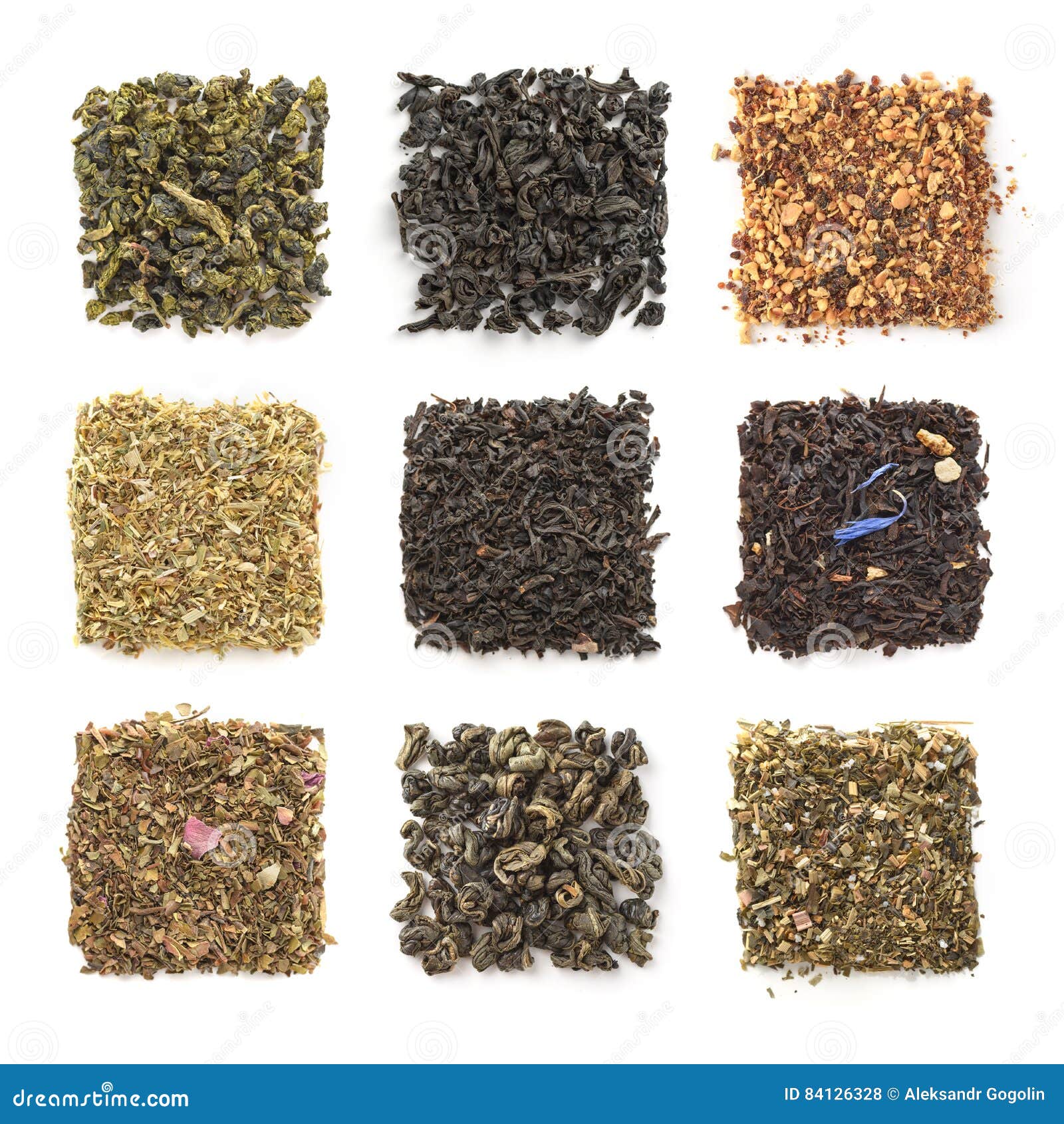 Collection of dry tea stock photo. Image of healthy, antioxidant - 84126328