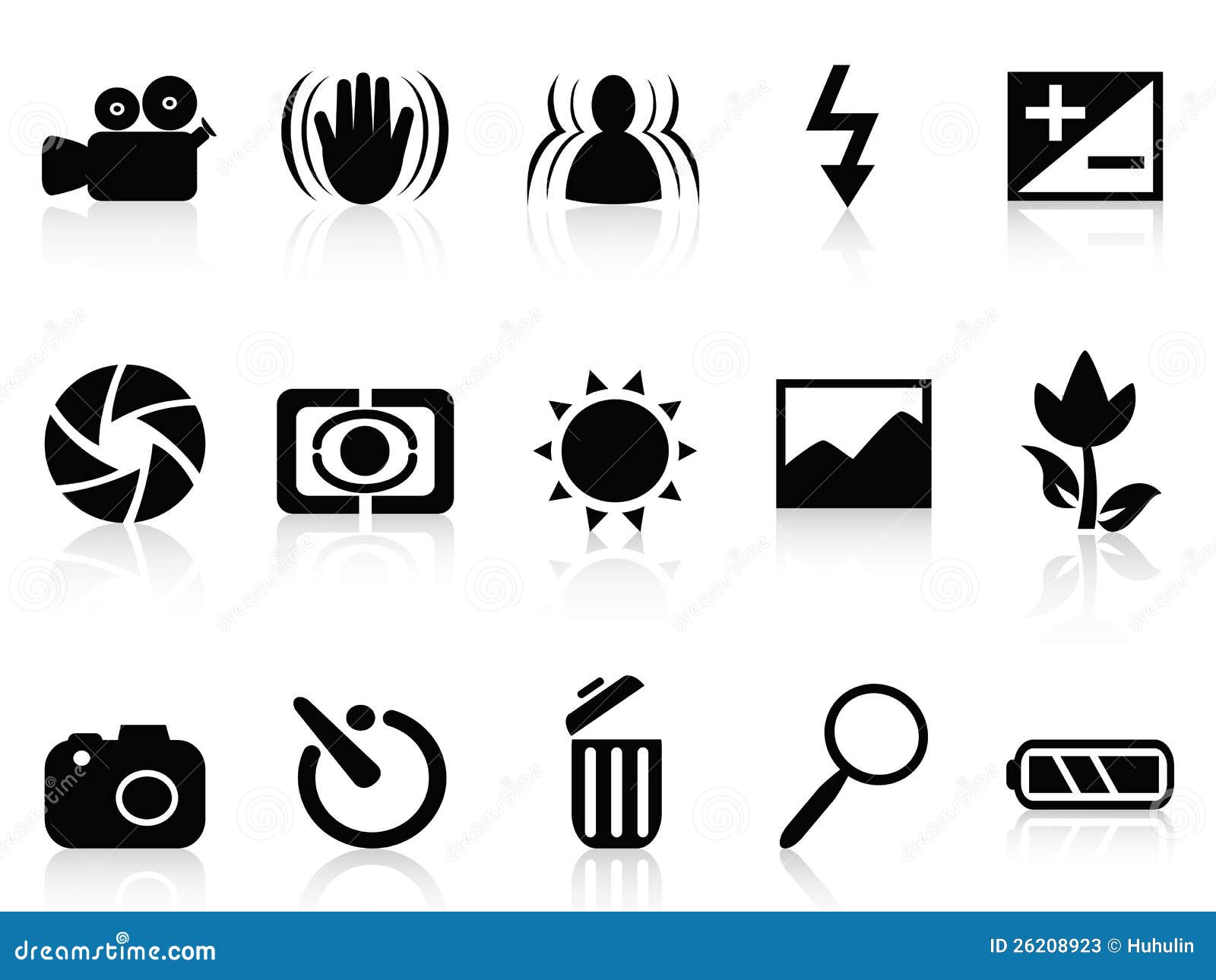 Camera Symbol Cartoon Vector | CartoonDealer.com #37997789