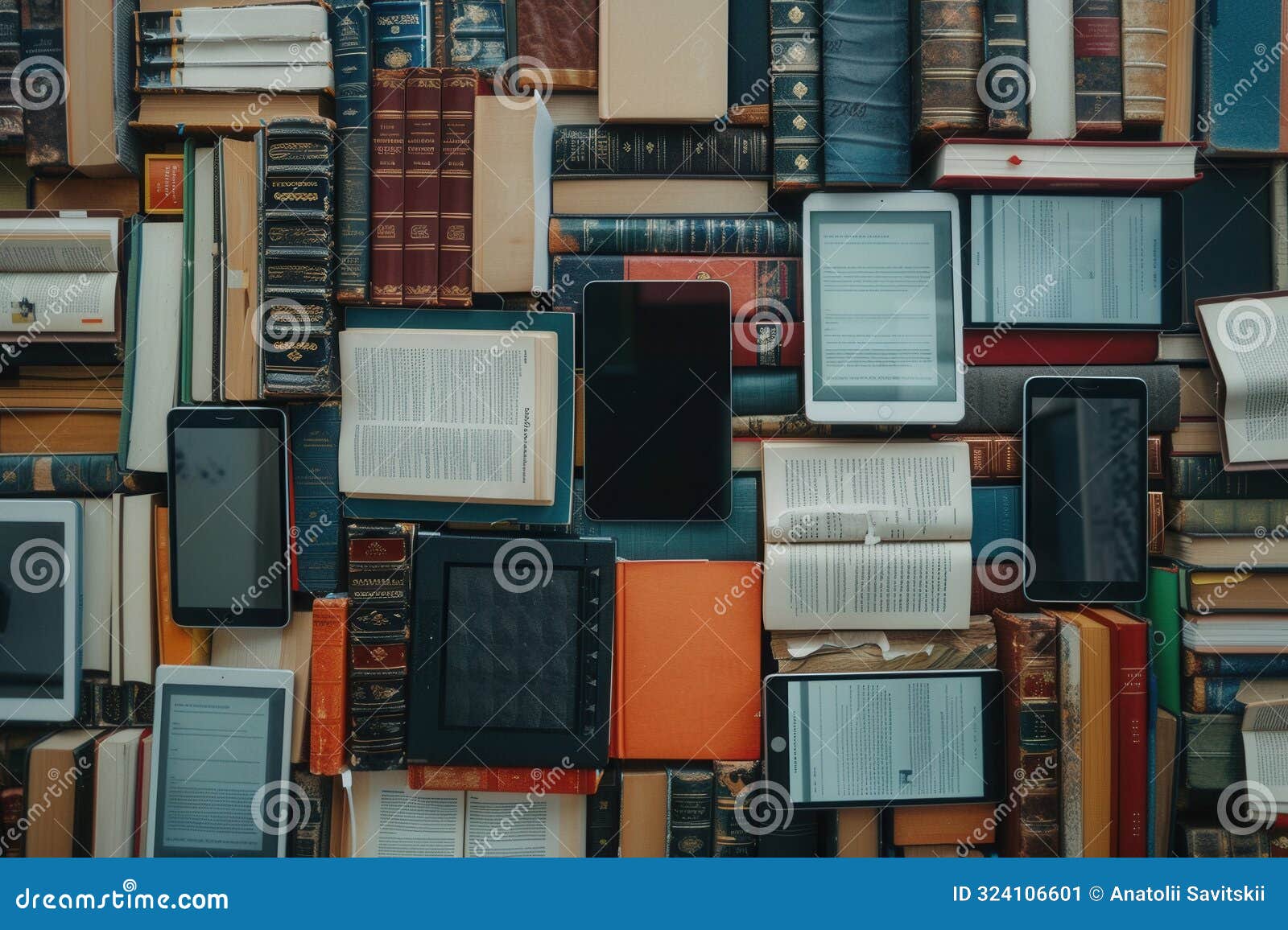 A Collection of E-readers and Tablets Showcasing Digital Learning ...