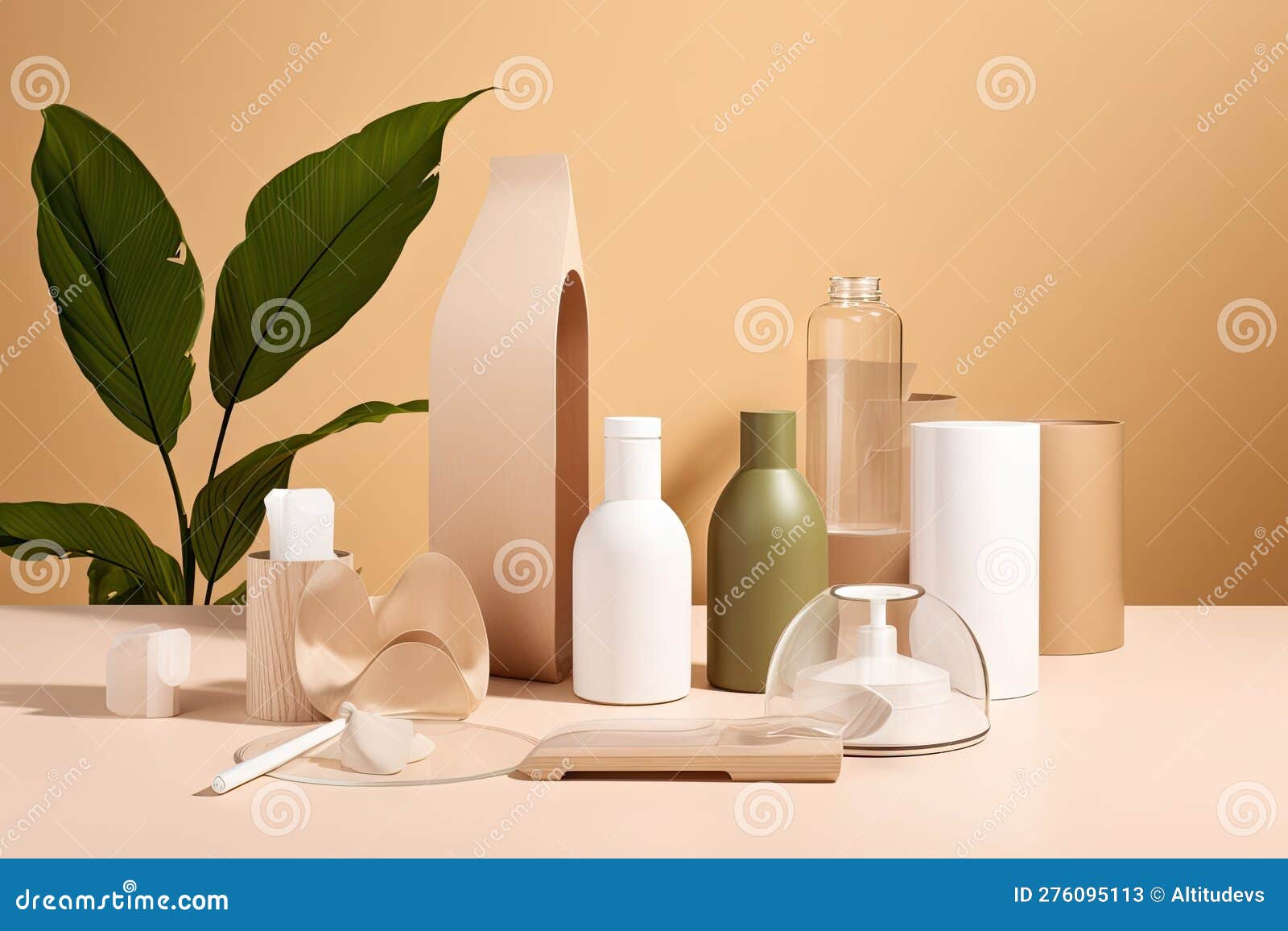 Collection of Eco-friendly Products in Sleek, Minimalist Packaging ...