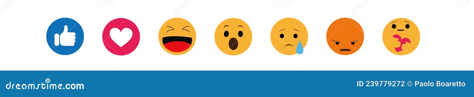Collection of Emoji Reactions. Editorial Photography - Illustration of ...