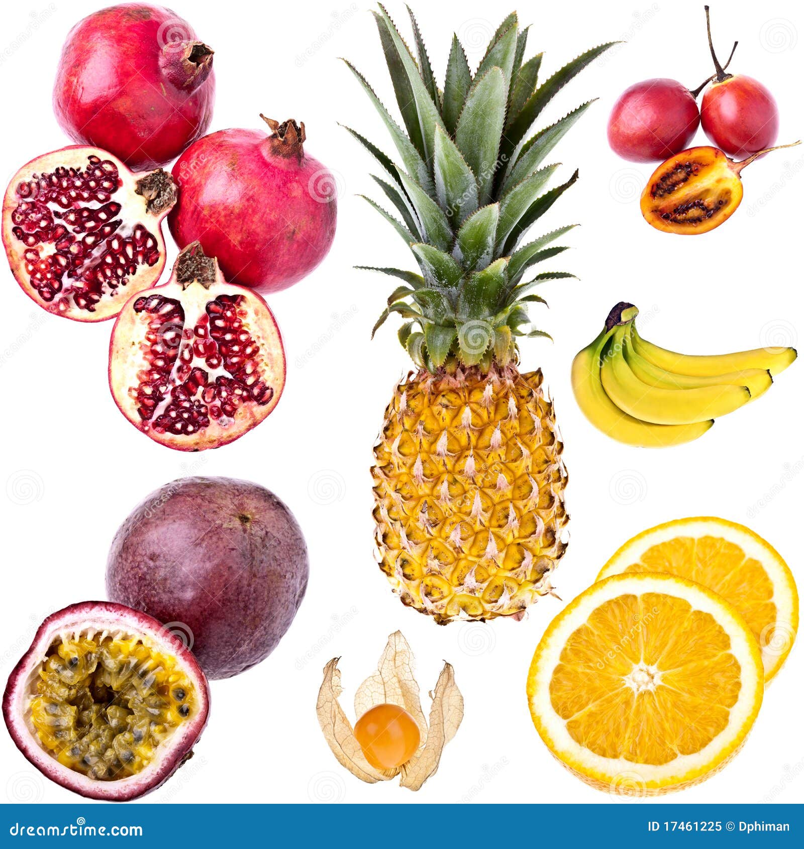 Collection Exotique De Fruits Image stock - Image du fruits, couleur ...