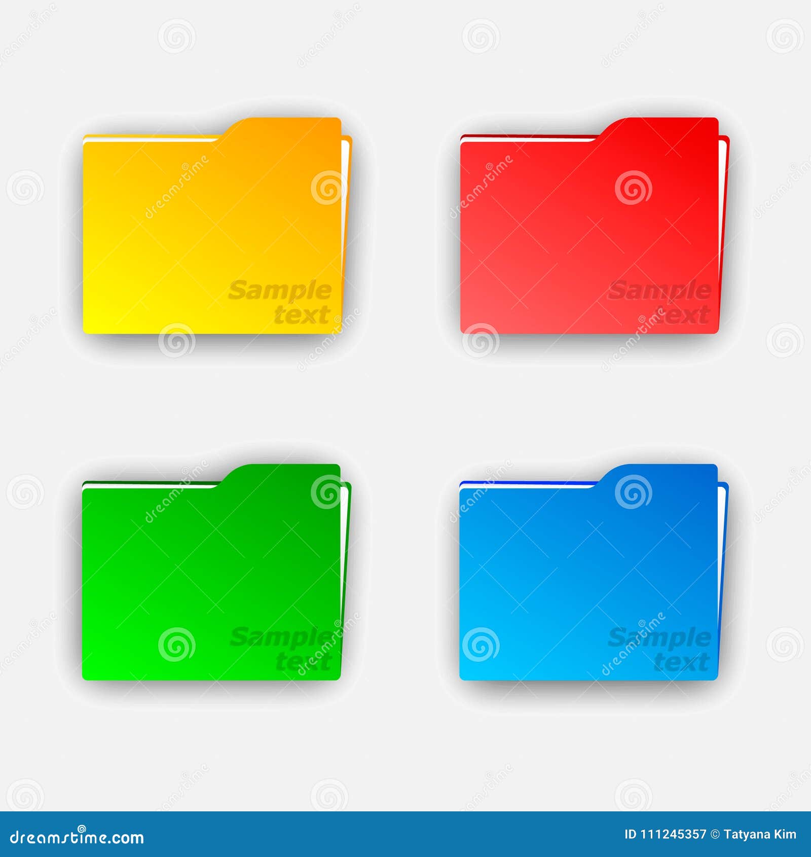 Collection of File Folder with Documents Stock Illustration ... Collection of File Folder with Documents Stock Illustration ...