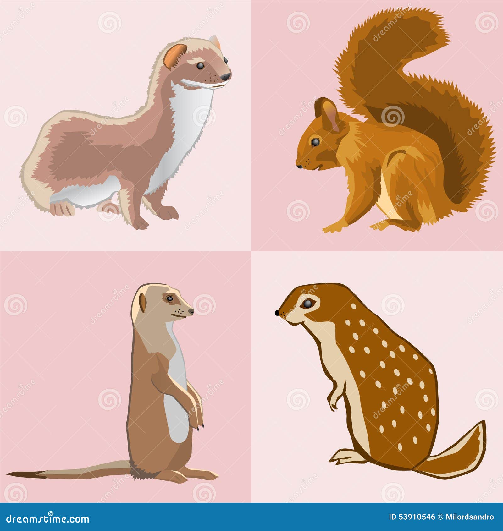 Friendly Beasts Stock Illustrations – 224 Friendly Beasts Stock ...