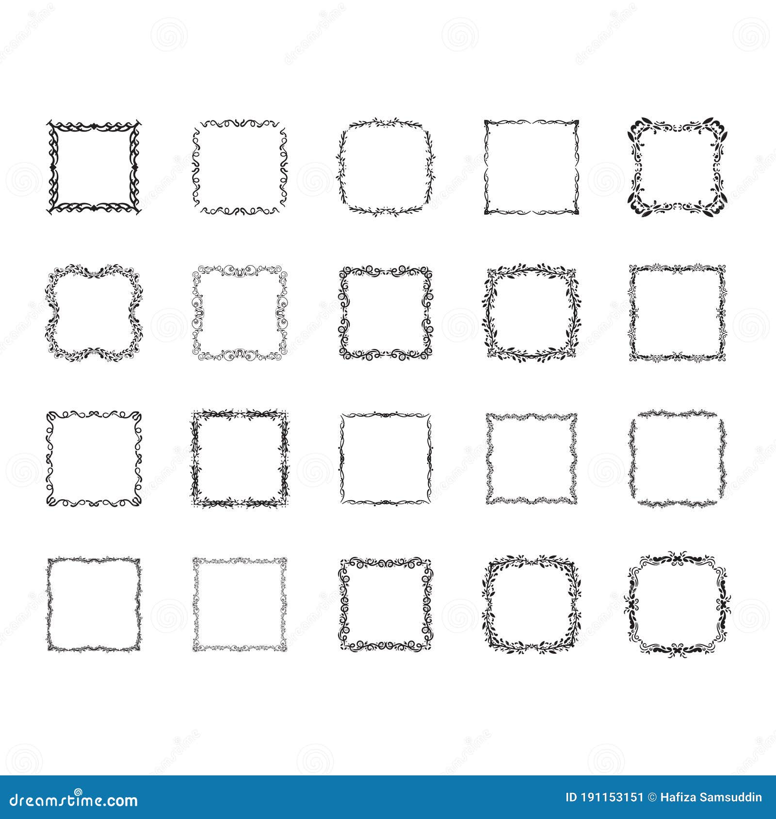 Collection Of Frames From Tangled Lines. Frames Of Complex Pulsating ...