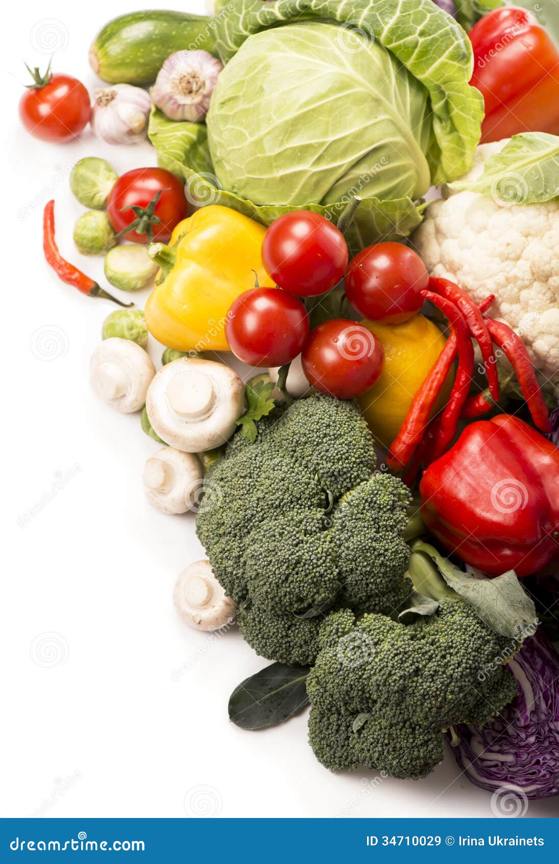 Collection of Fresh Vegetables Stock Image - Image of gardening ...