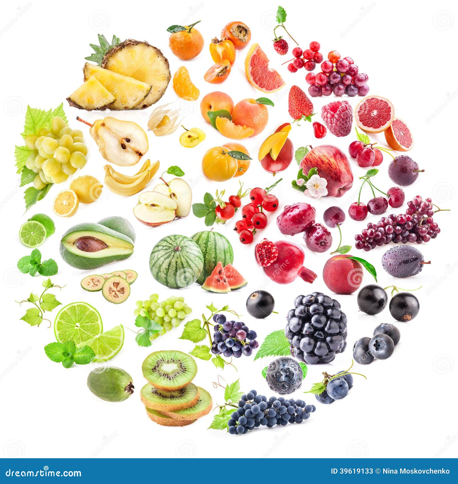 Collection of fruits stock image. Image of grapefruit - 39619133