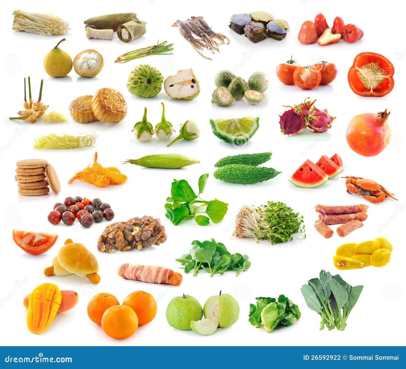 Collection of Fruits and Vegetables Stock Photo - Image of isolated ... Collection of Fruits and Vegetables Stock Photo - Image of isolated ...