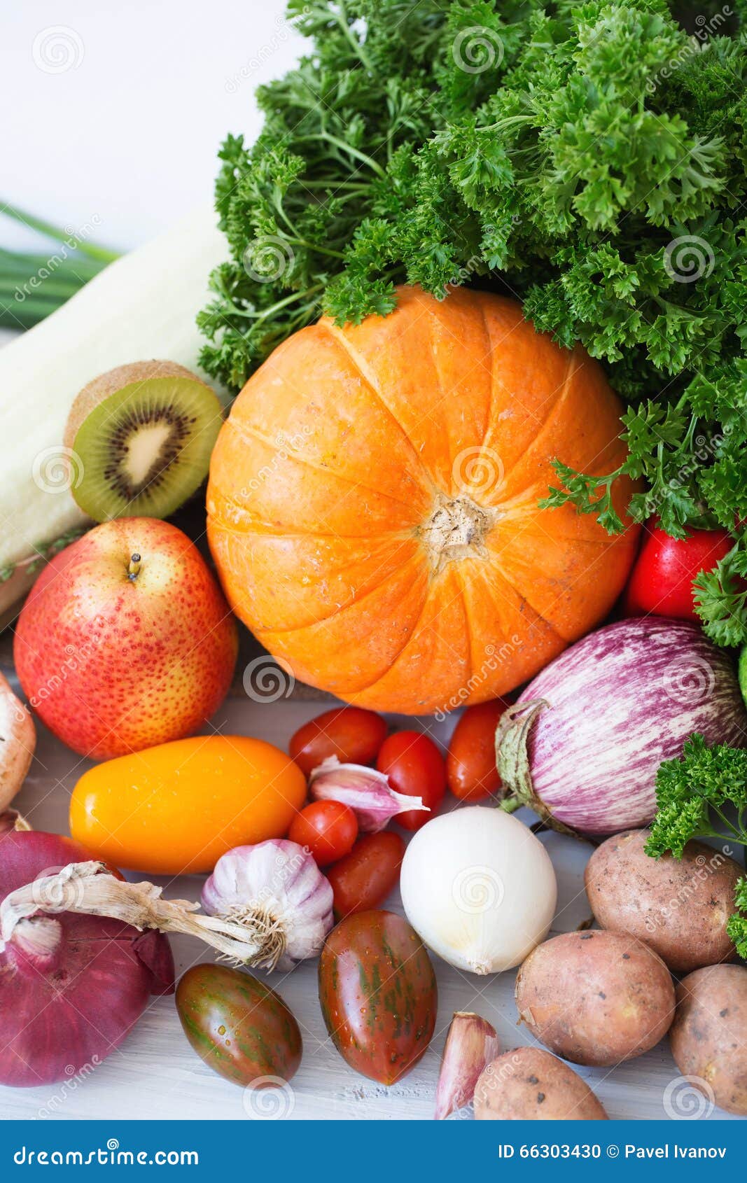 Collection Fruits and Vegetables Stock Photo - Image of fruits, harvest ...
